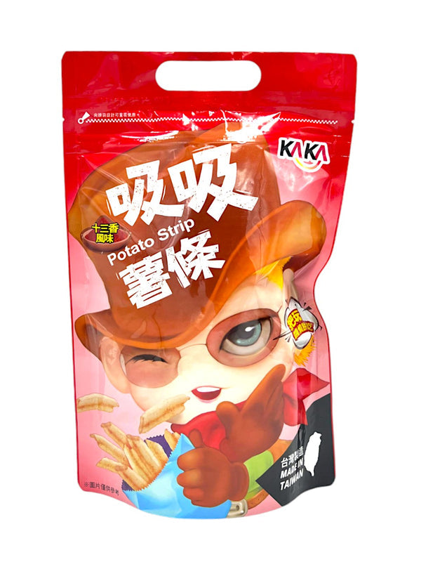 KAKA Potato Strip Chips - 13 Spices Flavor 80g (TAIWAN) – MILKED AND ...